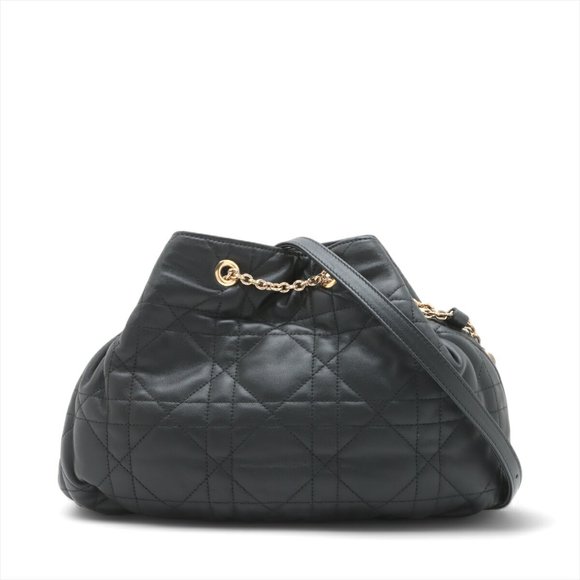 Dior | Bags | Christian Dior Ami Macro Cannage Leather Shoulder Bag ...